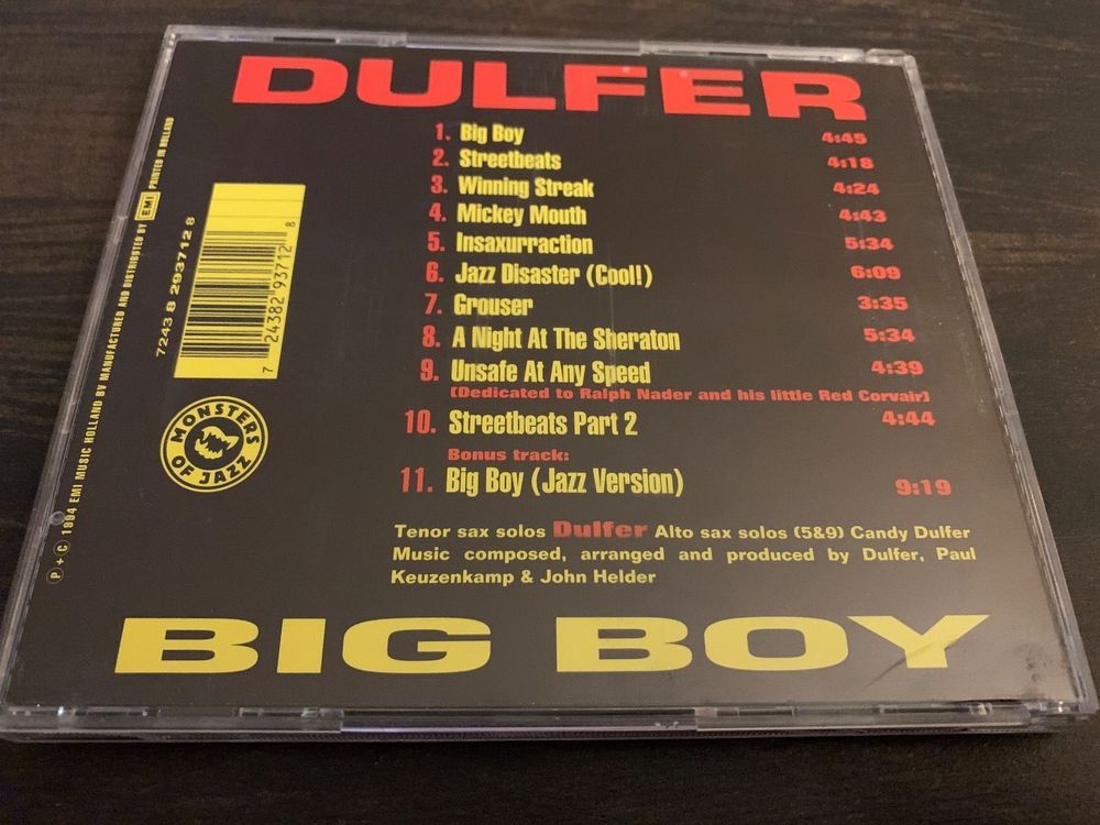 Dulfer - Big Boy (1994) | Kaufen auf Ricardo