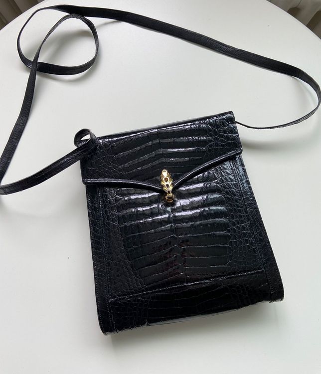 Alfred Roth Vintage Tasche IRV Krokodil Leder | Kaufen auf Ricardo