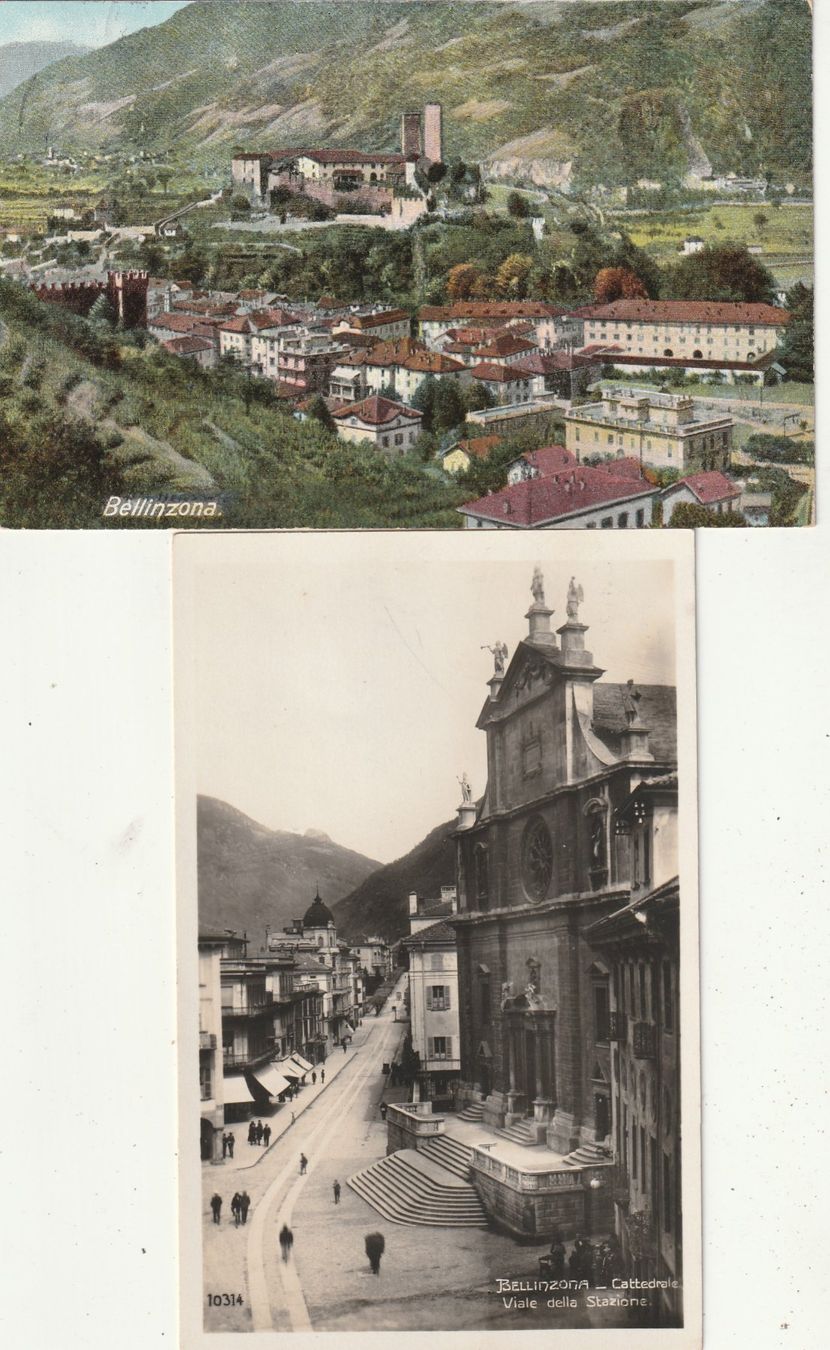 2 Ak Bellinzona (Gebraucht) in Rorschacherberg für CHF 5 – mit ...