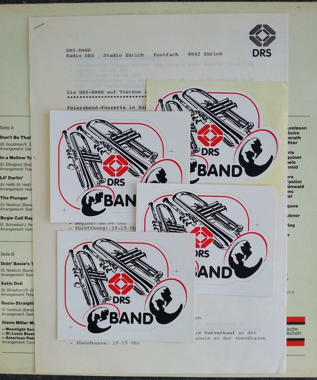 LP Vinyl: DRS-BAND - Feierabend-Konzert, 12x signiert, 1986 (Gebraucht ...