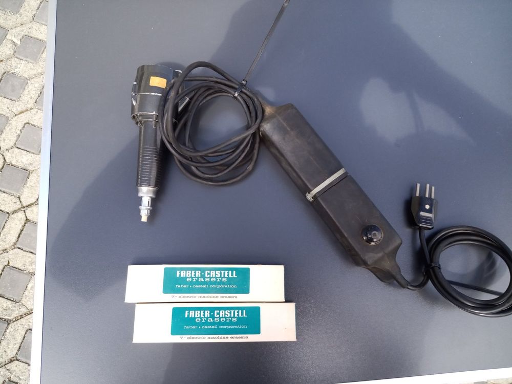 Radiermaschine Bruning // Elektrischer Radiergummi (Gebraucht) in Oberegg für CHF 50 – nur ...