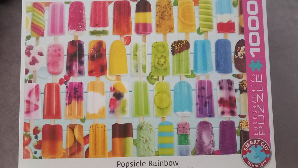 Puzzle Glace Eis am Stiel Popsicle Rainbow1000 | Kaufen auf Ricardo