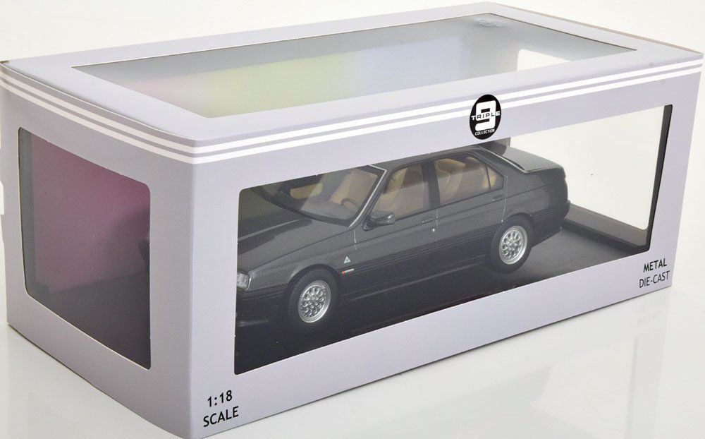 Alfa Romeo 164 Q4 , dark grey metallic , Triple 9 , 1:18 | Kaufen auf ...