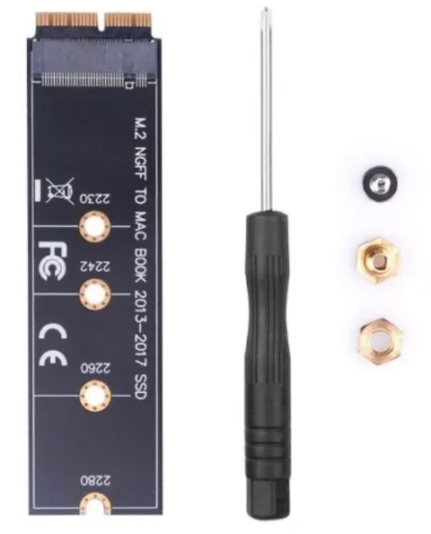 ADATTATORE SSD NVMe PCIe M.2 NGFF SSD PER Apple 2013/2017 | Kaufen auf ...