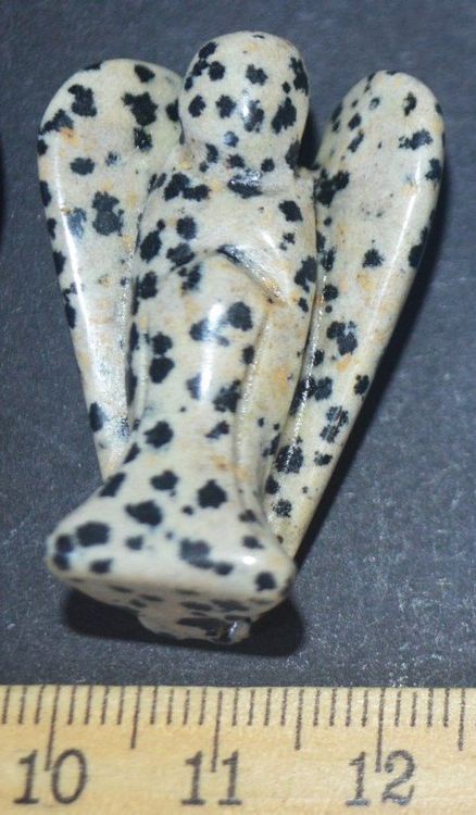 Deko – Heilstein R-120 – Engel – Dalmatiner Jaspis –ca.3,8cm (Neu und originalverpackt) in ...