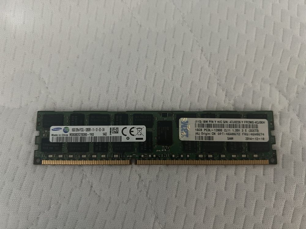 Samsung - IBM RAM 16GB (Gebraucht) in Steinhausen für CHF 5 – mit ...
