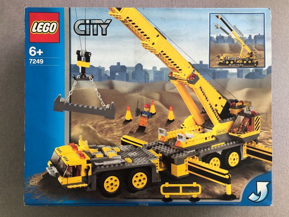 Lego City Mobiler Baukran, 7249 (Gebraucht) in Lenzburg für CHF 70 ...