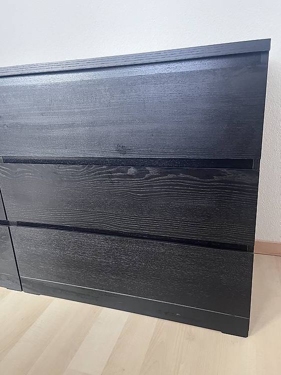 Ikea MALM Kommode schwarz (Gebraucht) in Winterthur für CHF 60 – nur ...