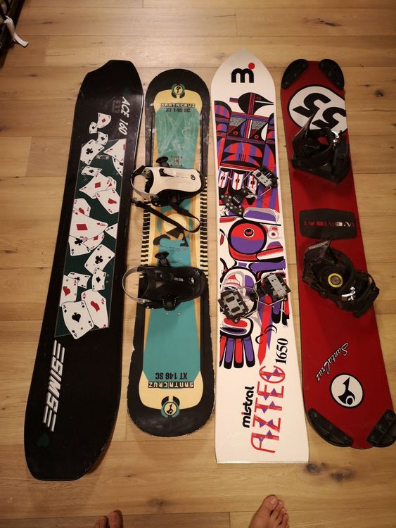Vintage Snowboard Collection - 4 Board-Kult-Klassiker!! | Kaufen auf ...