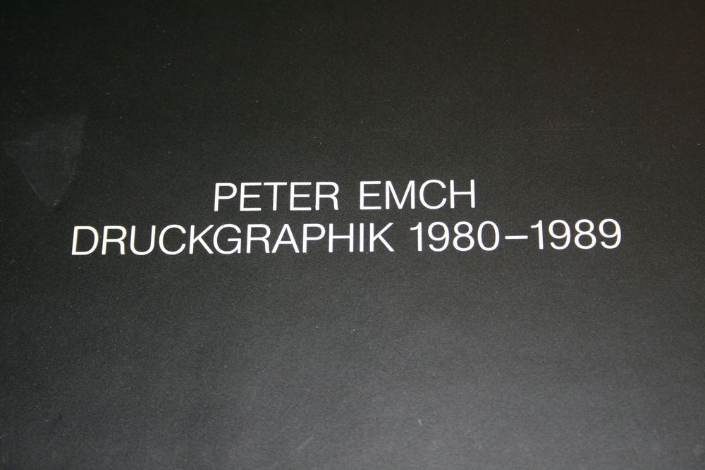 Peter Emch Druckgraphik 1980-1989, Innovative Holzschnitte | Kaufen auf ...