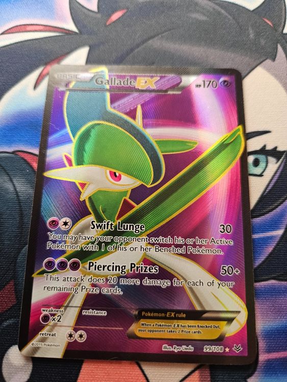 Pokemon - Gallade EX - 99/108 - ENG - Fullart (Gebraucht) in Jonen für ...