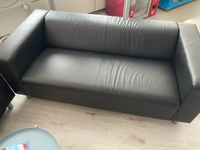 Ikea Leder Sofa Schwarz Ikea 2 Personen | Kaufen auf Ricardo