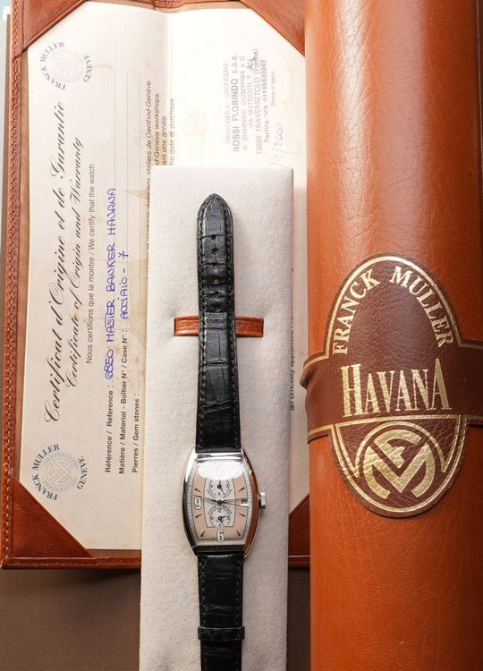 Franck Muller Master Banker Havana Reference 6850 full set (Gebraucht ...