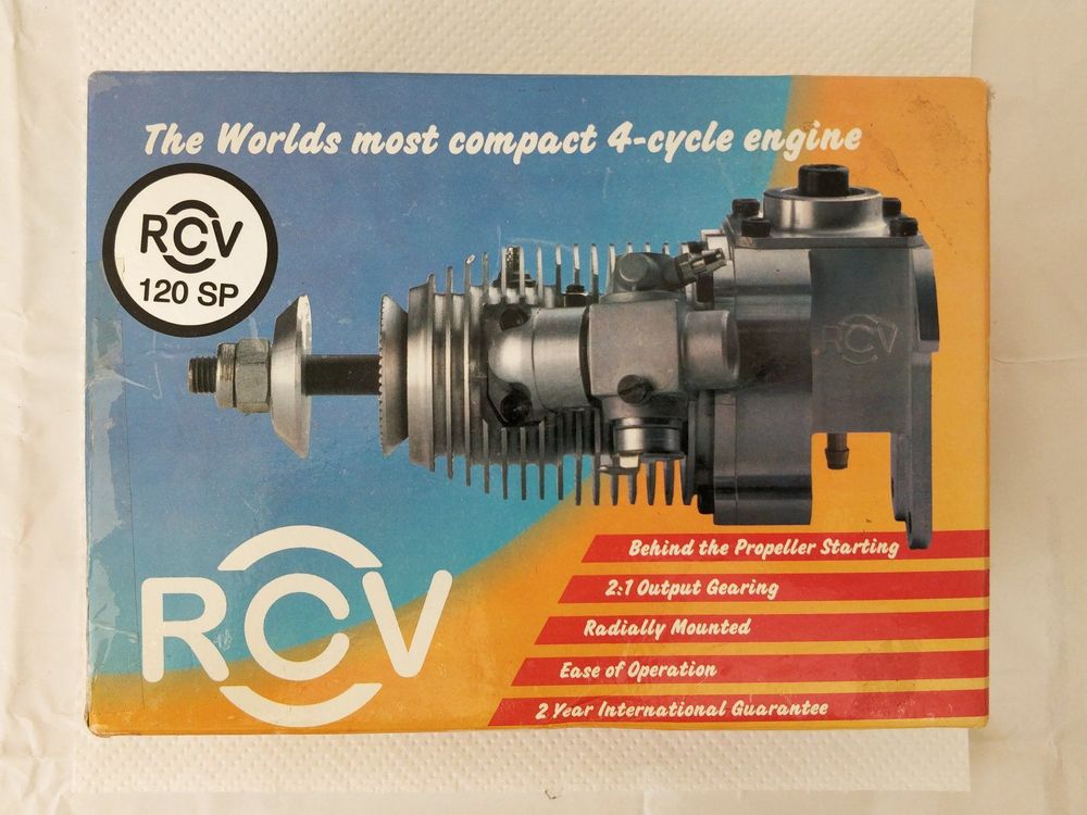 RCV 120-SP ROTARY RC-Modellflugzeug Viertaktmotor NEU | Kaufen auf Ricardo