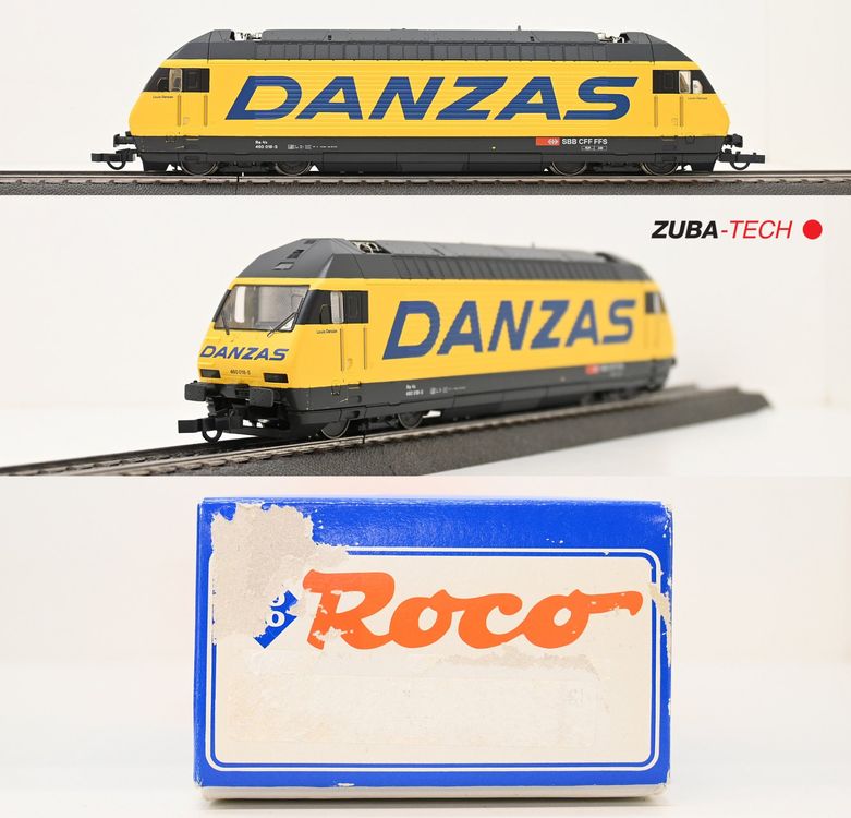Roco Re 460 Louis Danzas der SBB, H0 GS Analog, mit OVP (Gebraucht) in ...
