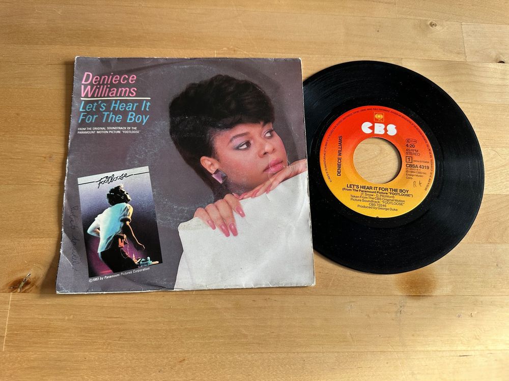DENIECE WILLIAMS Let's hear it for the boy Footloose Film 7 DENIECE WILLIAMS Let's hear it for the boy Footloose Film 7