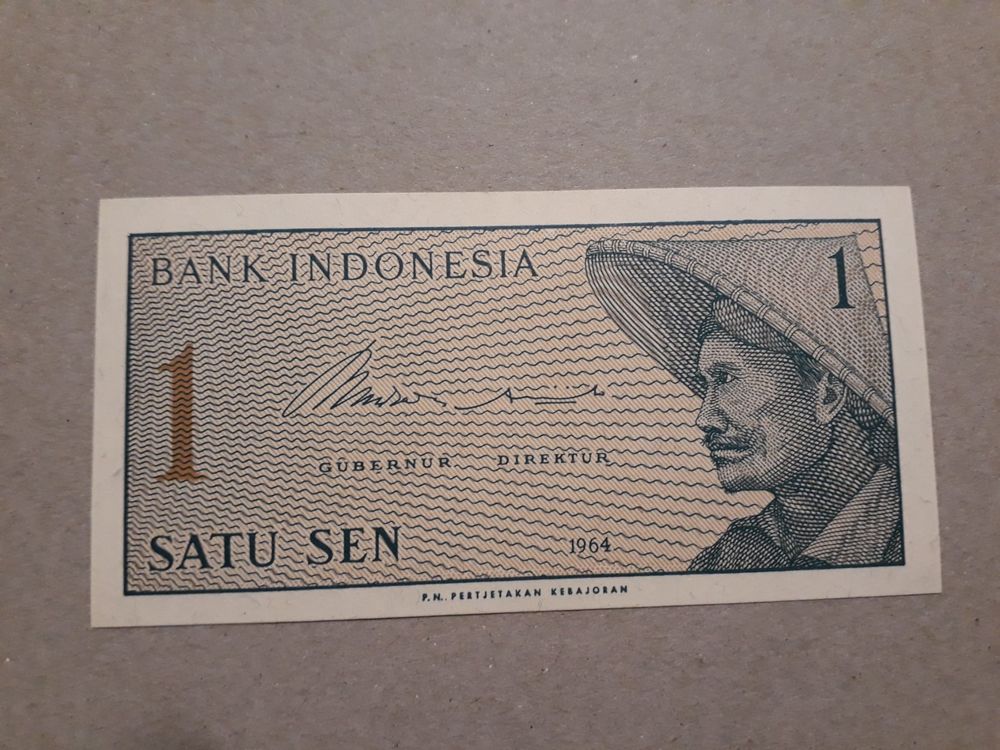 INDONESIEN - 1 Sen 1964 UNC (AFE036992) | Kaufen auf Ricardo