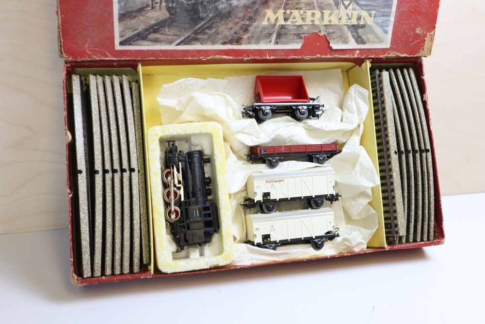 Märklin Dampflok & Wagen Set 3200 - H0 Antik mit OVP (Gebraucht) in ...