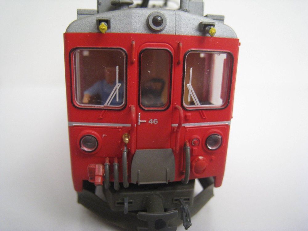 Bemo Rhb ABe 4/4 46 + Figuren+Finish von Modellbau Pirovino (Neu ...