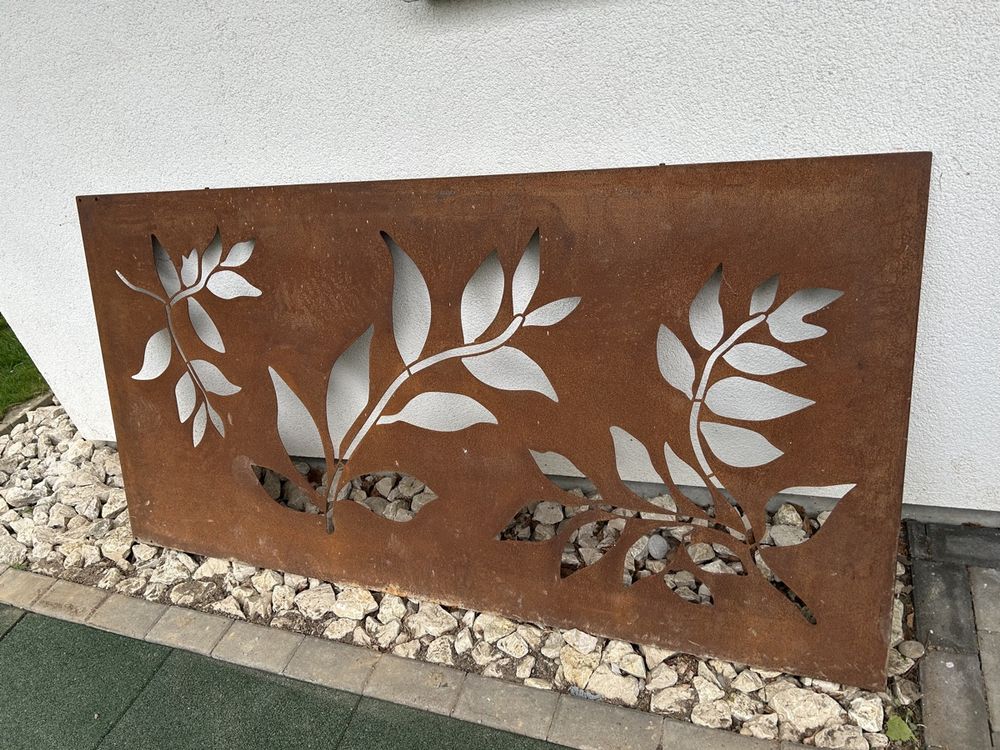 Rost-Sichtschutz Garten Deko Ranken (Gebraucht) in Luterbach für CHF 50 ...