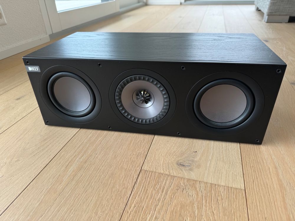 KEF Q200C Centerlautsprecher (Eiche schwarz) | Kaufen auf Ricardo