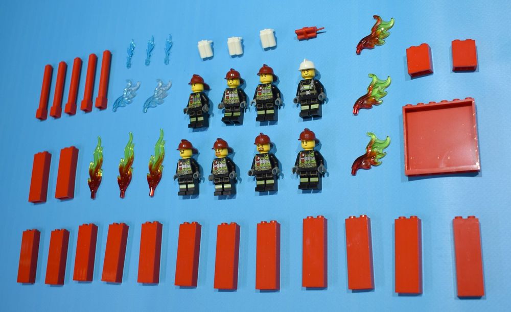 Lego Feuerwehr, Minifiguren, Stützen Set (Gebraucht) in Zürich für CHF ...