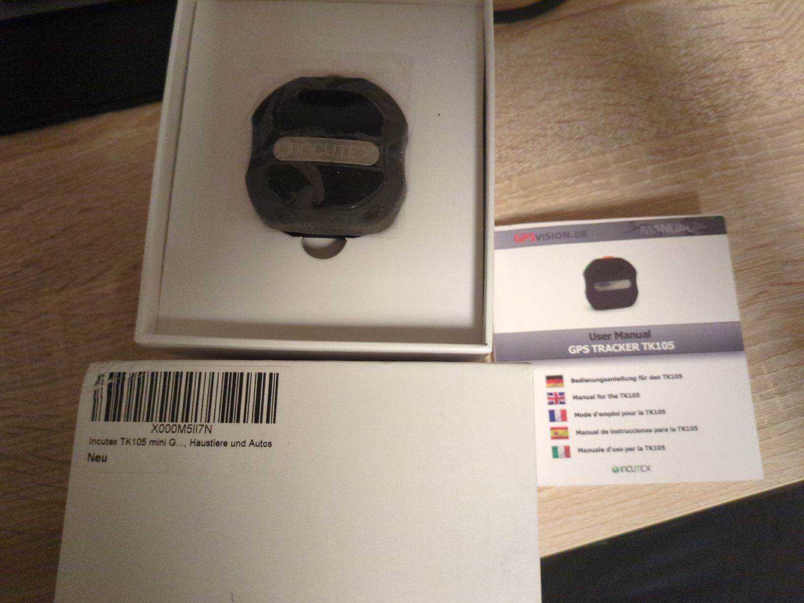 Incutex TK105 mini GPS Tracker für Haustiere und Autos, Neu (Neu ...