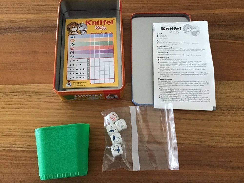 Kniffel Kids ab 5 J. (Gebraucht) in Weisslingen für CHF 5 – mit ...