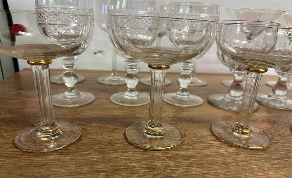 Edles Glas Set: Sekt, Wein & Likör Gläser / 2252 (Gebraucht) in ...