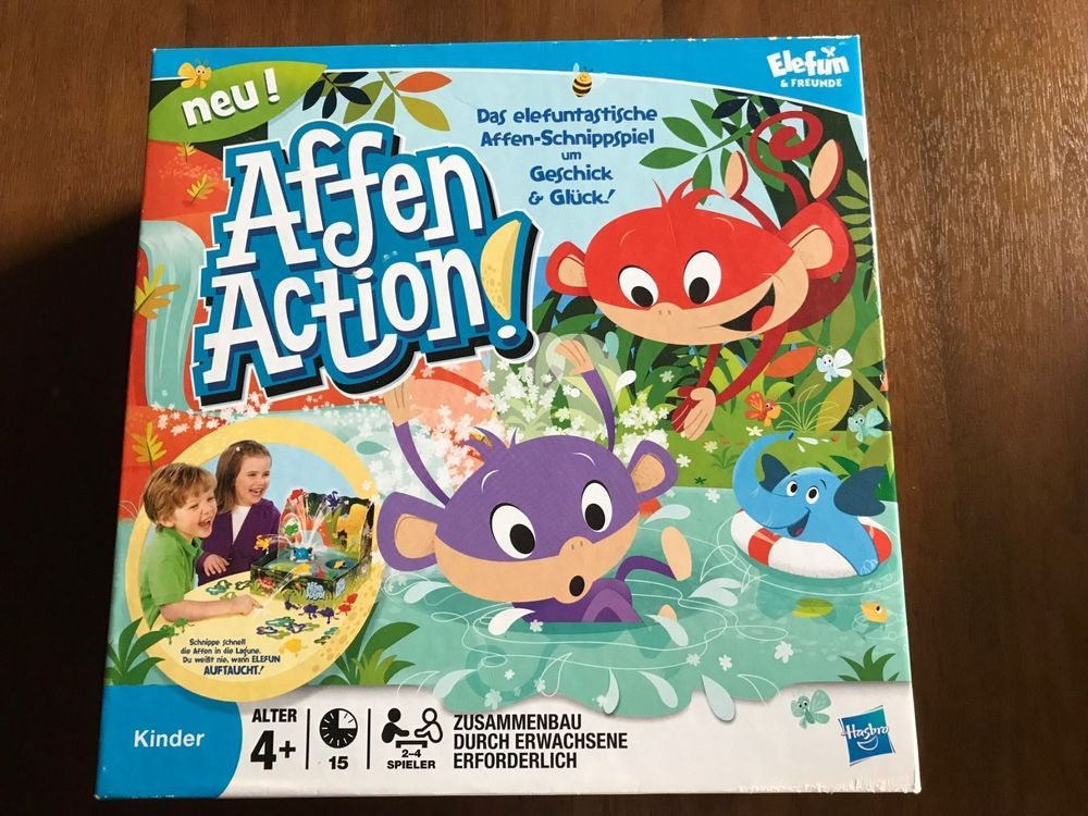 Das elefuntastische Affen-Schnippspiel | Affen Action (Neu (gemäss ...