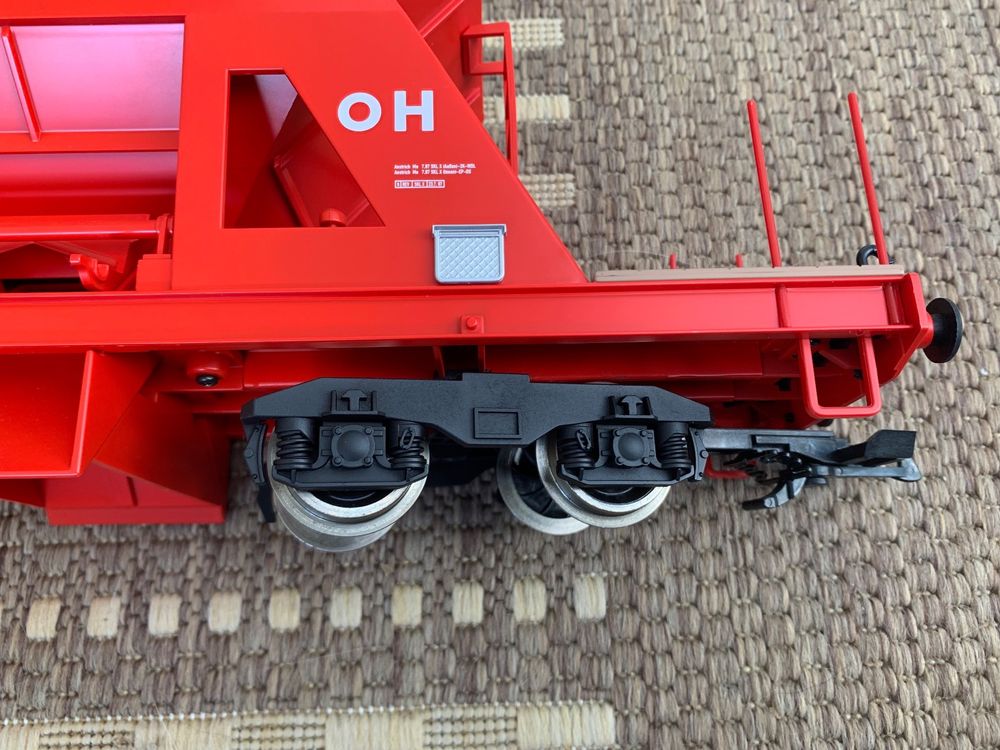 Piko LGB DB Cargo Selbstentladewagen mit Metallräder (Neu (gemäss ...