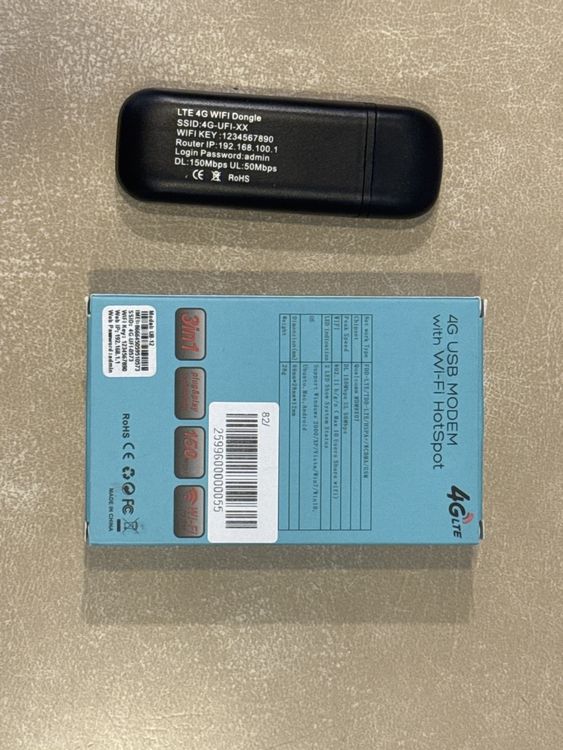 4G LTE WiFi Modem Stick - ideal für unterwegs! (Gebraucht) in ...