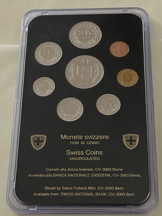 Münzsatz Schweiz 1996 Stgl (Neu und originalverpackt) in Schlossrued für CHF 30 – mit Lieferung ...