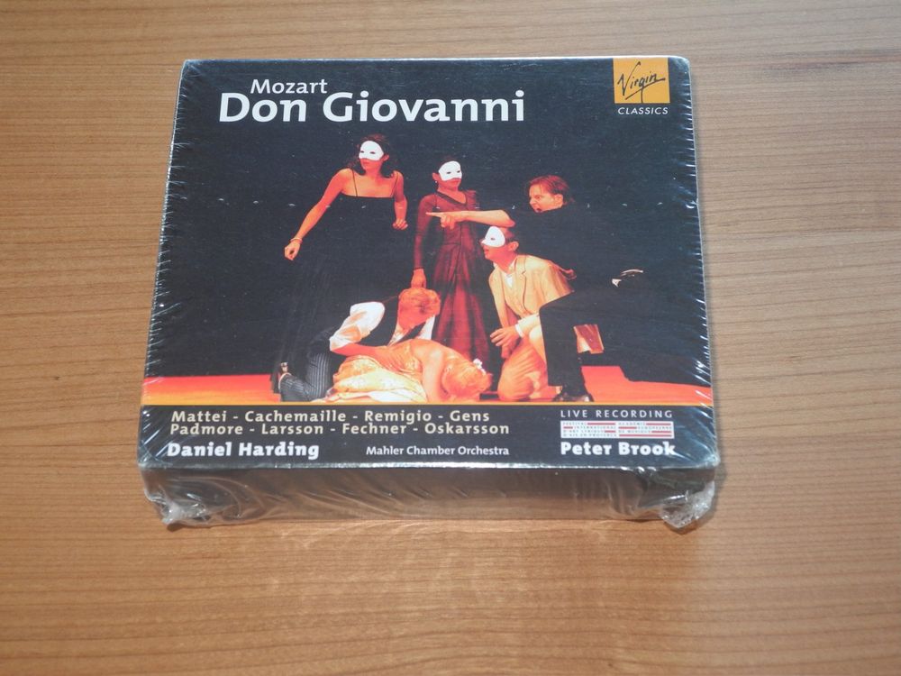 MOZART: DON GIOVANNI - HARDING / MATTEI - VIRGIN 3 CDs - NEU | Kaufen ...