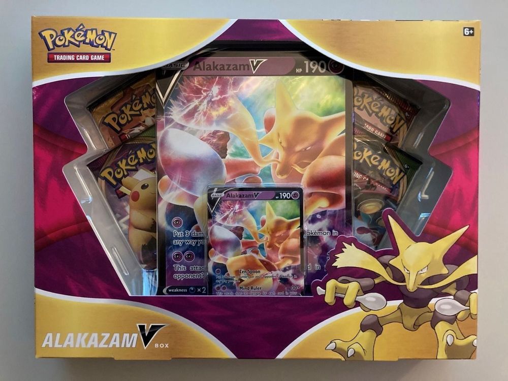 Vivid Voltage - Alakazam V Collection ENG (Neu und originalverpackt) in ...