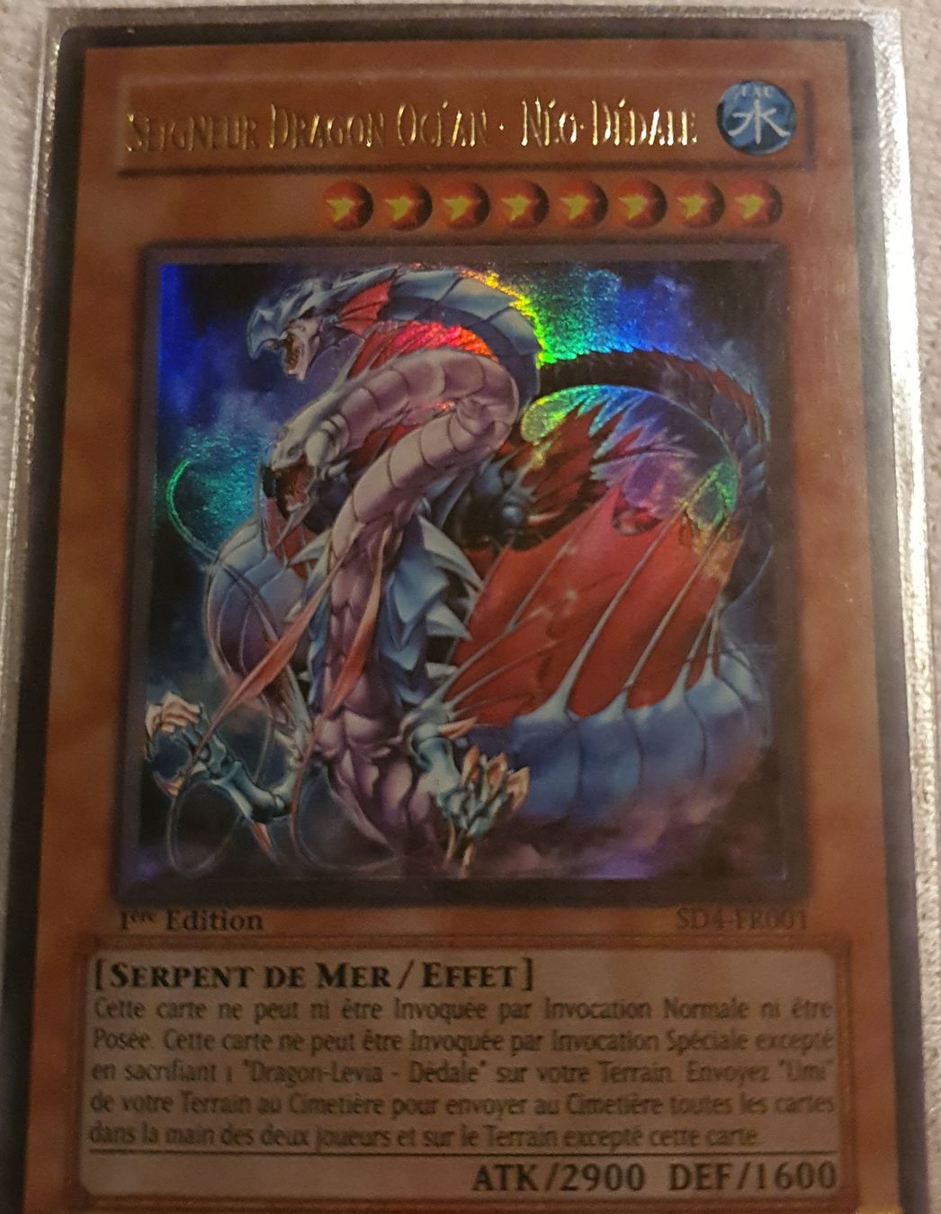 Yu-Gi-Oh! : Stardust Dragon Océan - Néo-Daedalus Rare (D'occasion) à ...