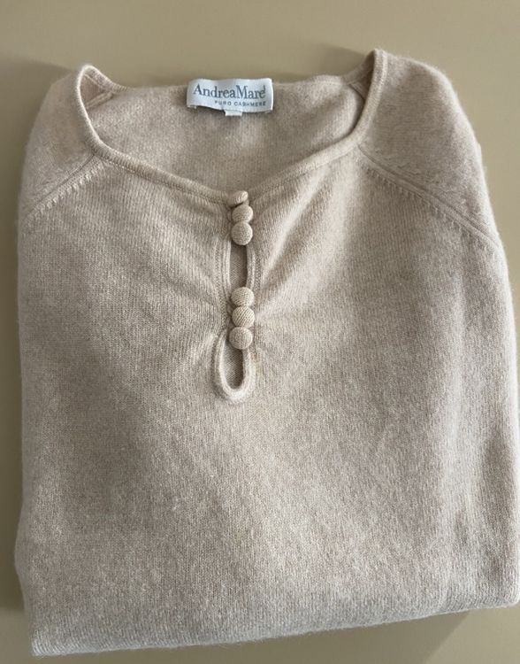 Pullover , 100% Cashmere Andrea Mare Gr M (Neu (gemäss Beschreibung ...