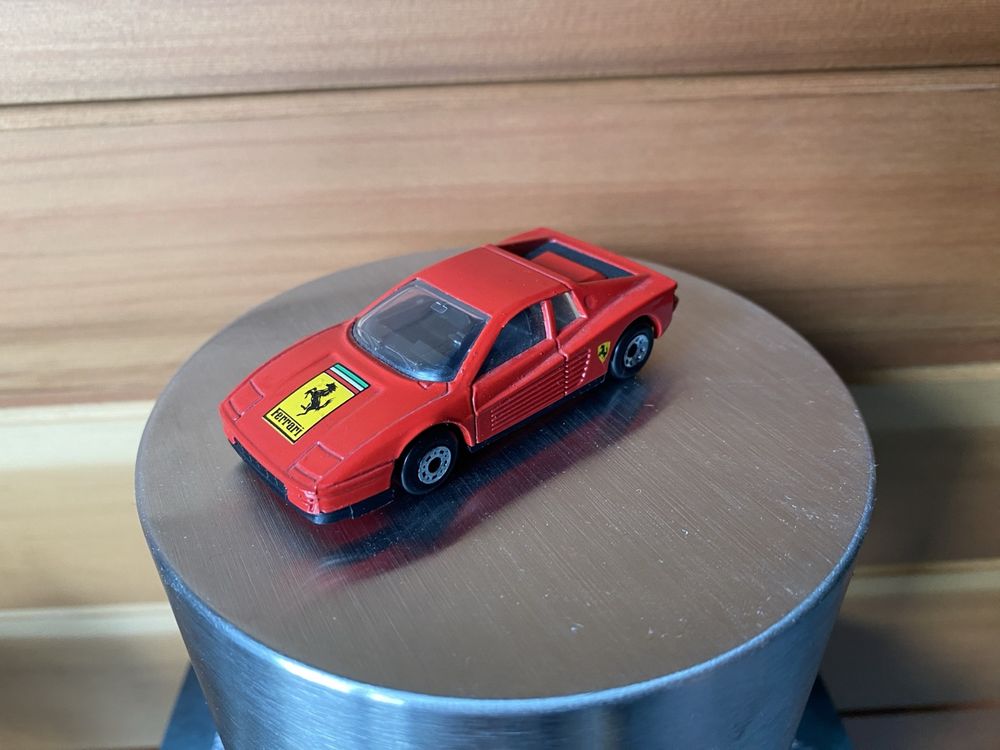 Matchbox Vintage 1986 rot Ferrari Testarossa 1:59 (Gebraucht) in ...
