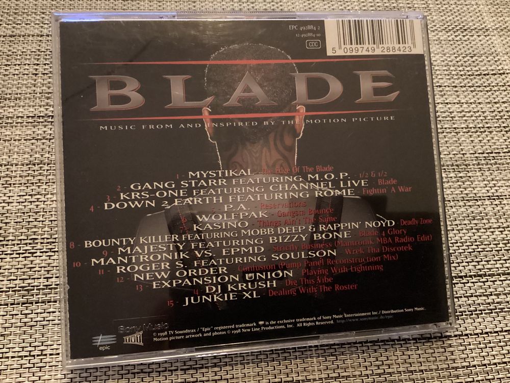 Blade (Original Soundtrack) (Gebraucht) in für CHF 1.75 – mit Lieferung ...