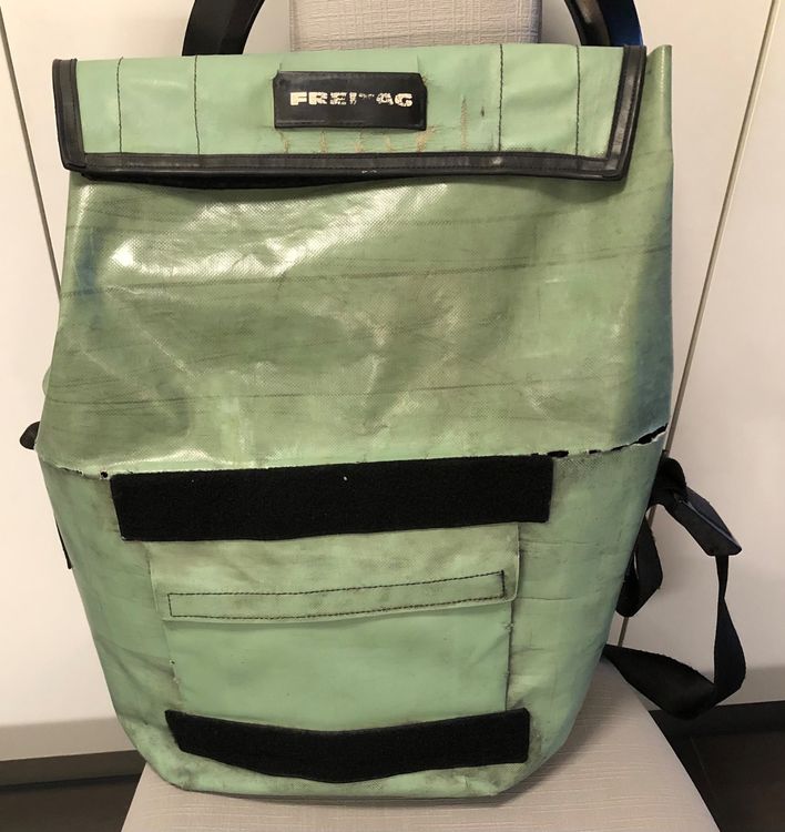 FREITAG Tasche F12 Dragnet, Industrie green/ Gebrauchsspuren | Kaufen ...