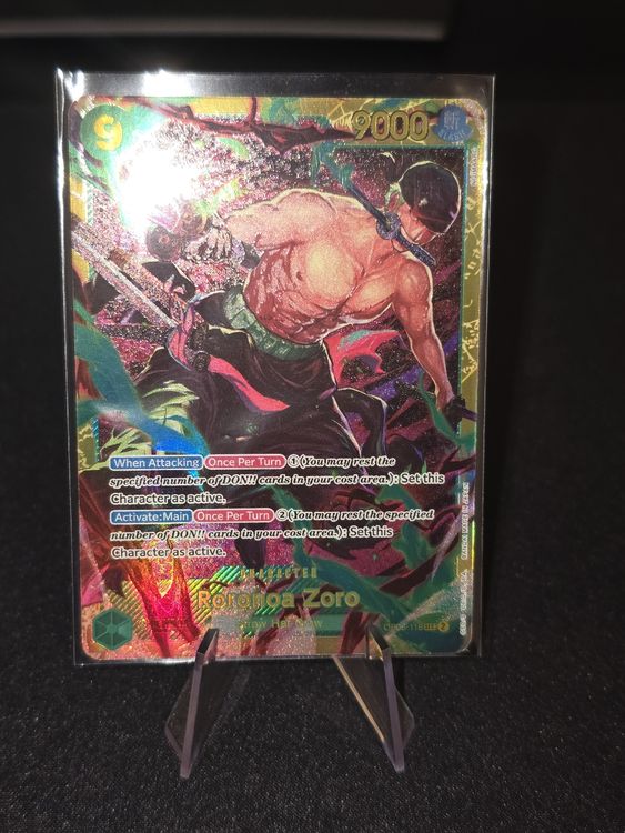 Zoro OP06-118 One Piece SEC | Kaufen auf Ricardo