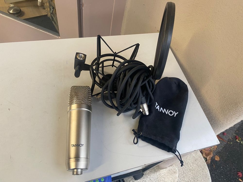 Tannoy TM1 Kondensatormikrofon Recording Mikrofon Set (Gebraucht) in ...