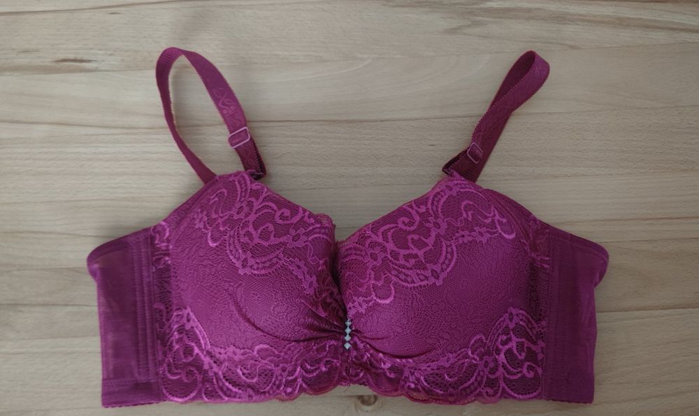 ️SPITZEN BH, BRA, 80C EU, 95C F, WEINROT, SEXY BRALETTE | Kaufen auf ...