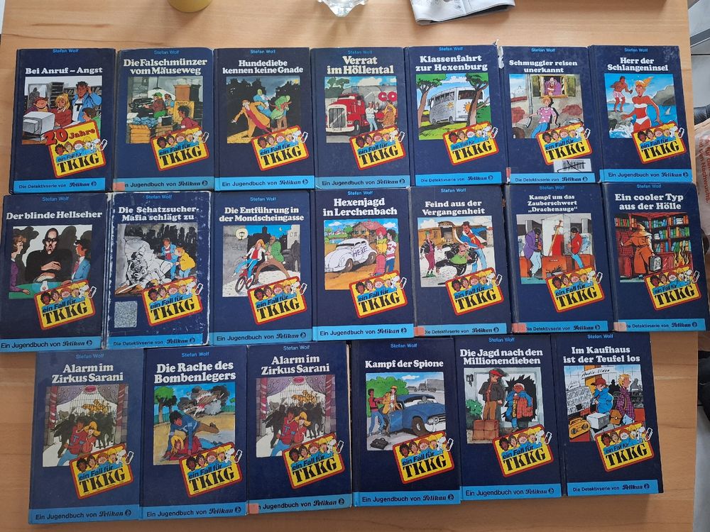 TKKG Jugendbücher Sammlung, 20 Stück (Gebraucht) in Sempach Station für ...
