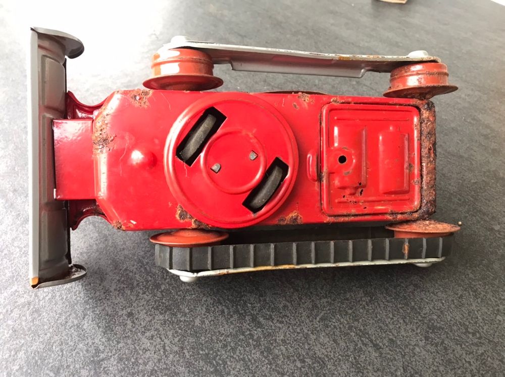 Blechspielzeug Bulldozer Antiquitäten MAGIC ACTION | Kaufen auf Ricardo