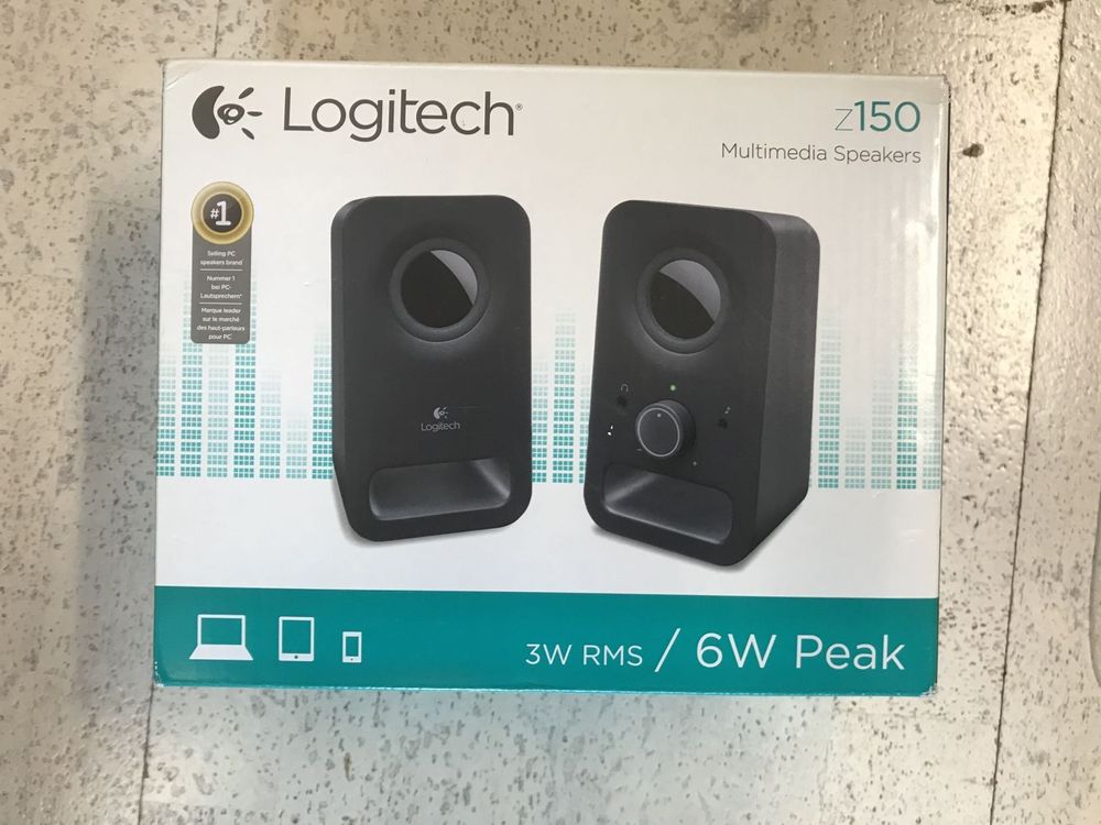 aktiv Lautsprecher Boxen Logitech Z150 (Gebraucht) in Wil SG für CHF 1 ...