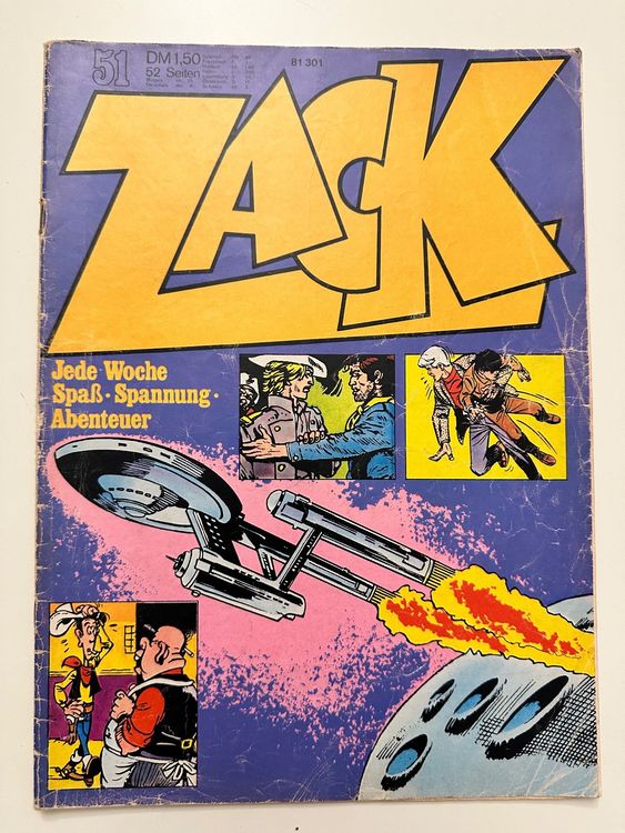 Rarität Zack Comics 51 von 1972 (Gebraucht) in Münsingen für CHF 8 ...