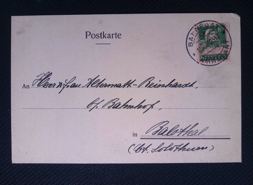 AK Interlaken Villa von Rappard gel 1923 | Kaufen auf Ricardo