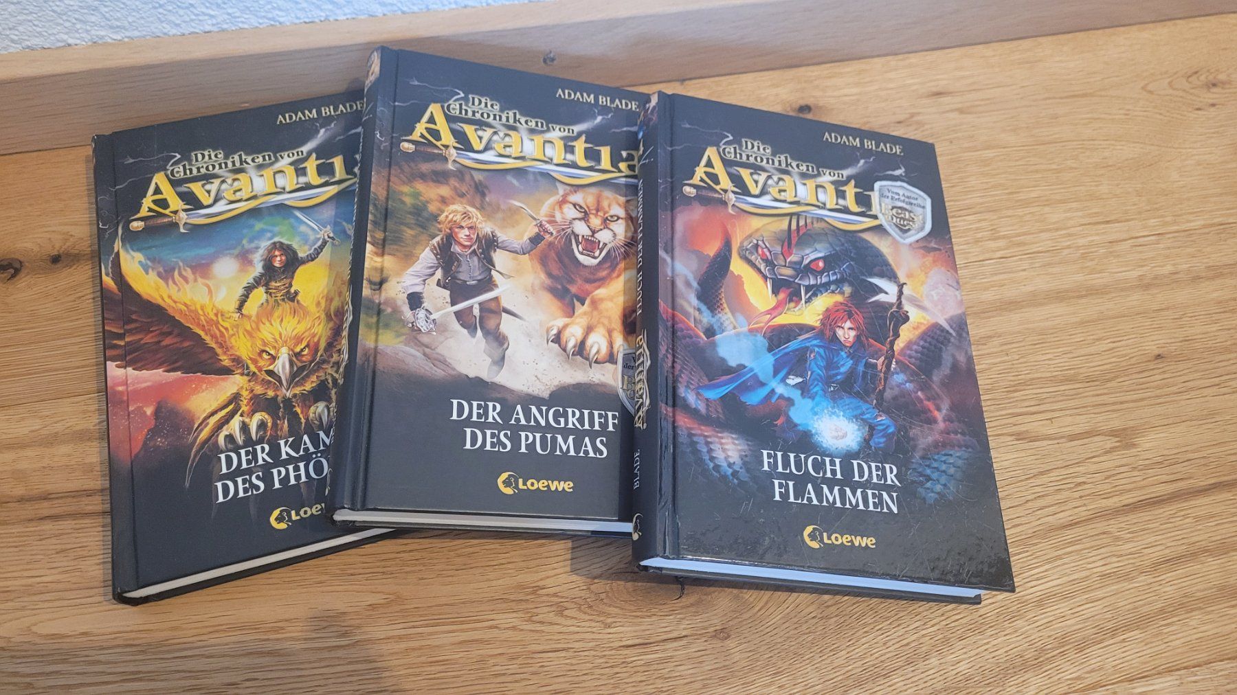 3 Bänder der Serie Die Chroniken von Avantia (Gebraucht) in Rickenbach ...