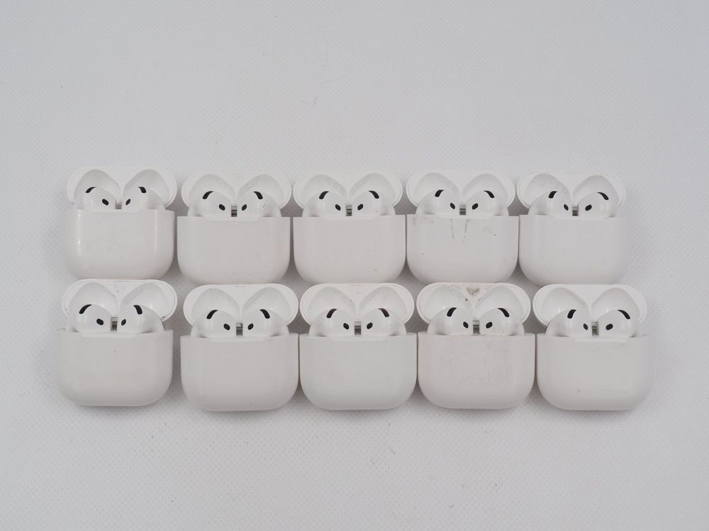 10x APPLE AirPods 4. Generation A3058 komplett (26011557) (Gebraucht ...